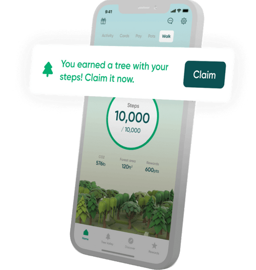 Treecard - The wooden debit card that plants trees.
