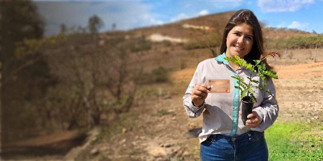 Treecard - The wooden debit card that plants trees.