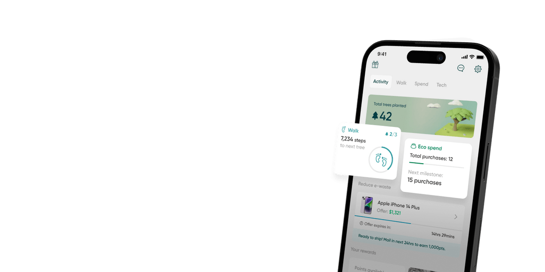 Treecard - Sustainable living, made simple.