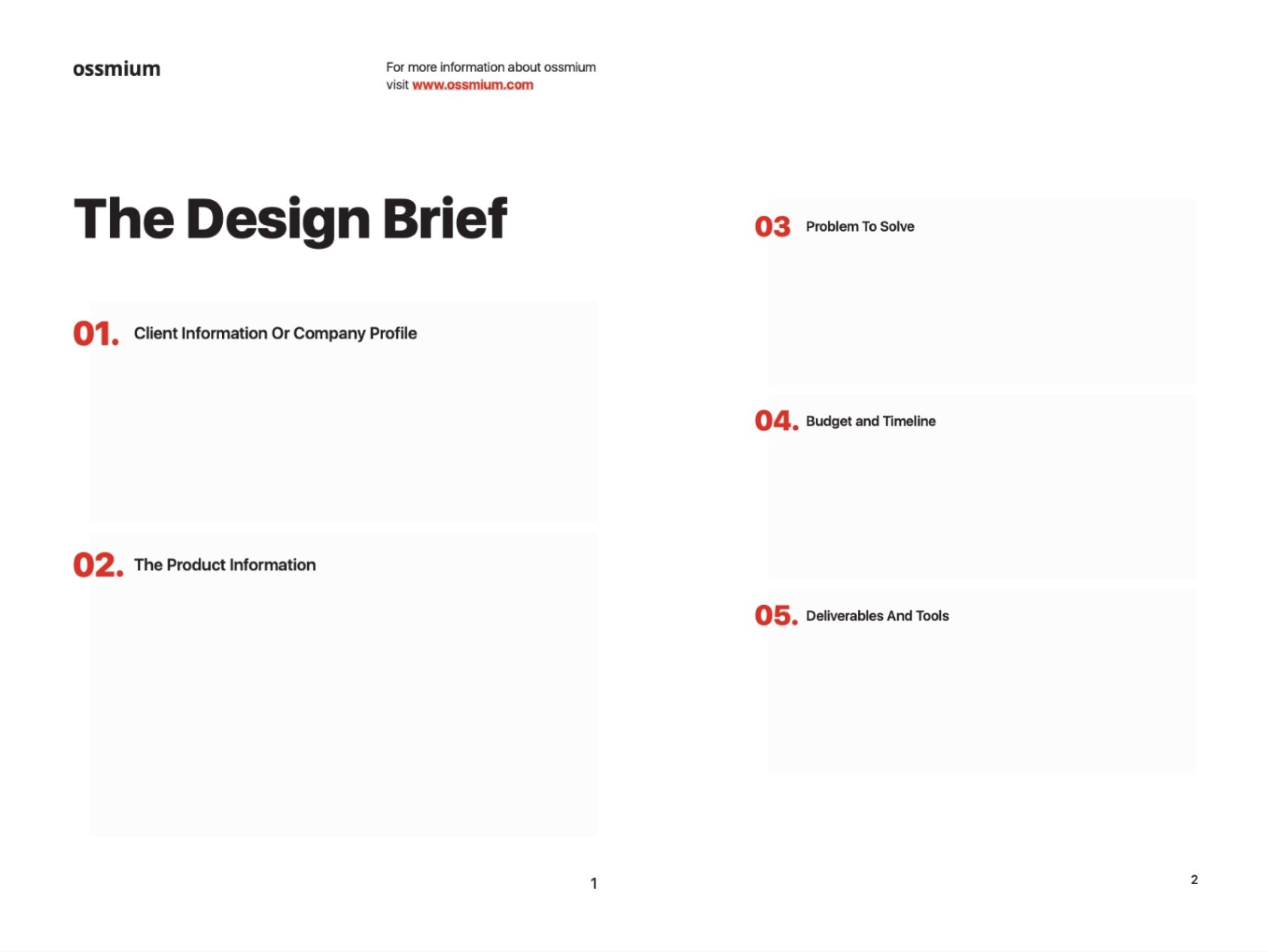 Everything You Need To Know About Design Brief Examples And Templates 