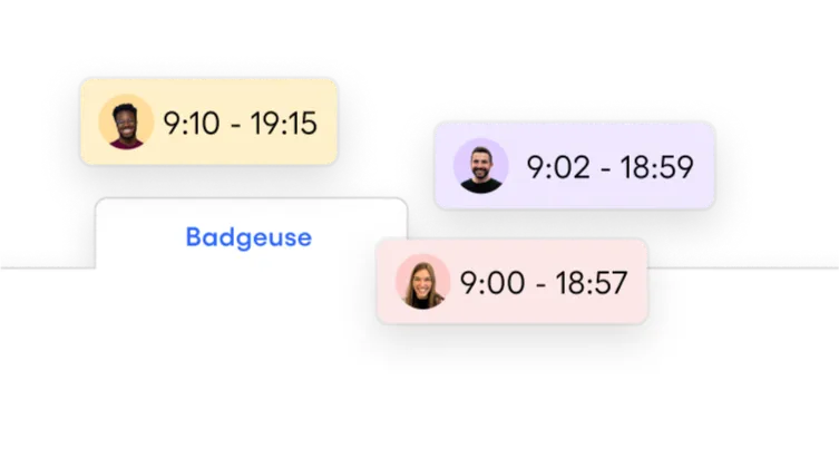 Pointeuse en ligne : application badgeuse pour les employés - Skello