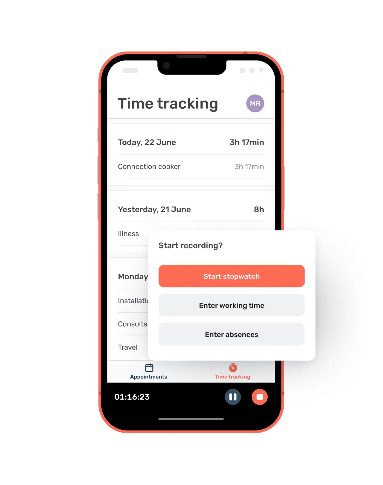 Time Tracking App for Tradespeople - ToolTime