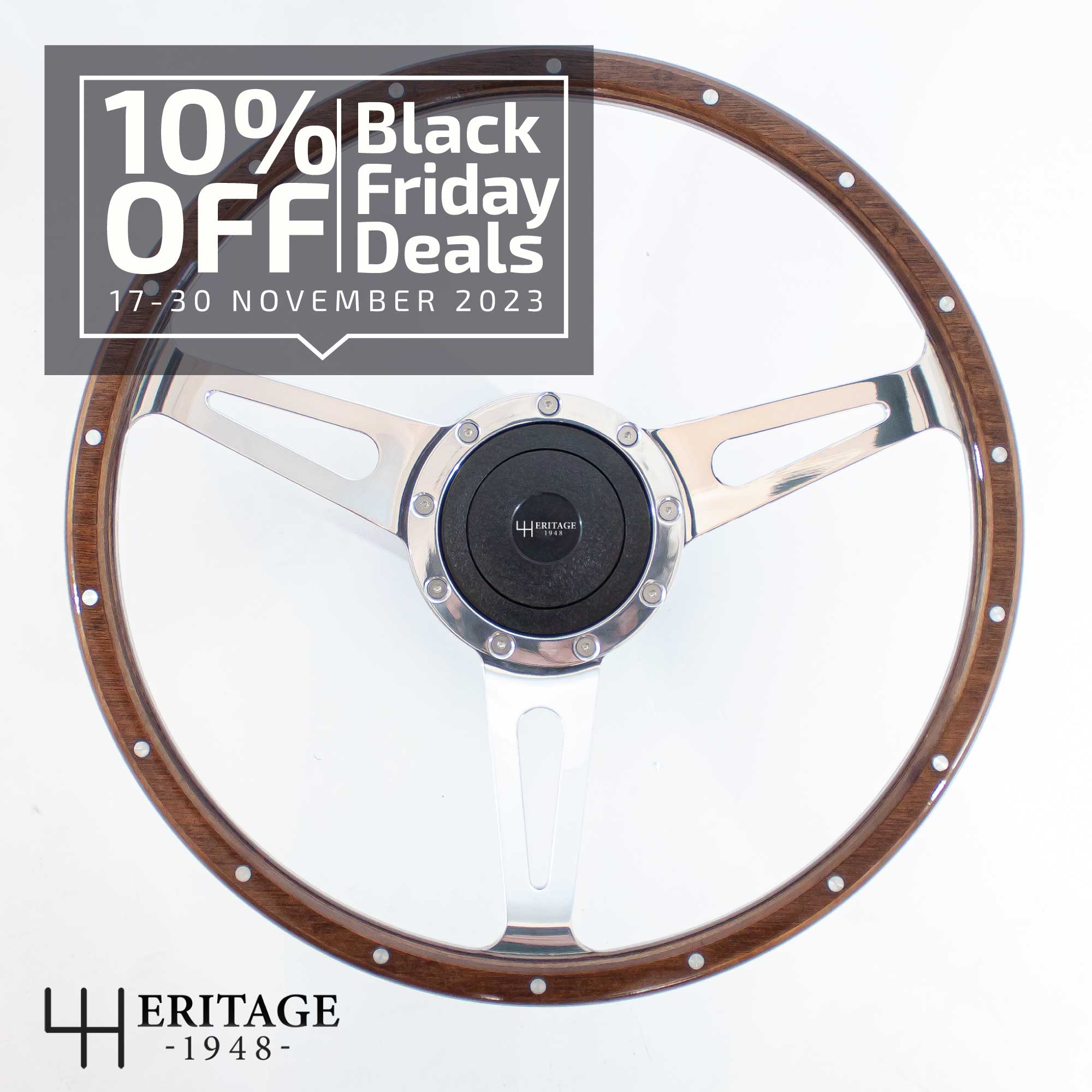 Heritage 1948 | Land Rover Steering Wheels