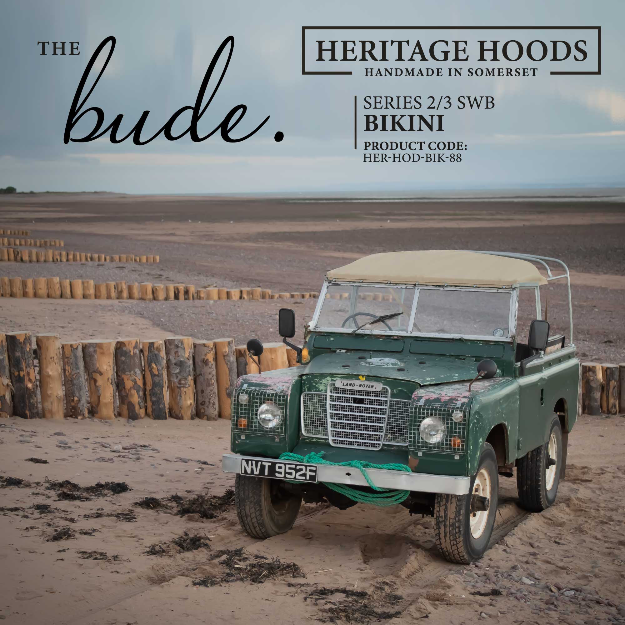 88" Land Rover Full Hood Series 2/3