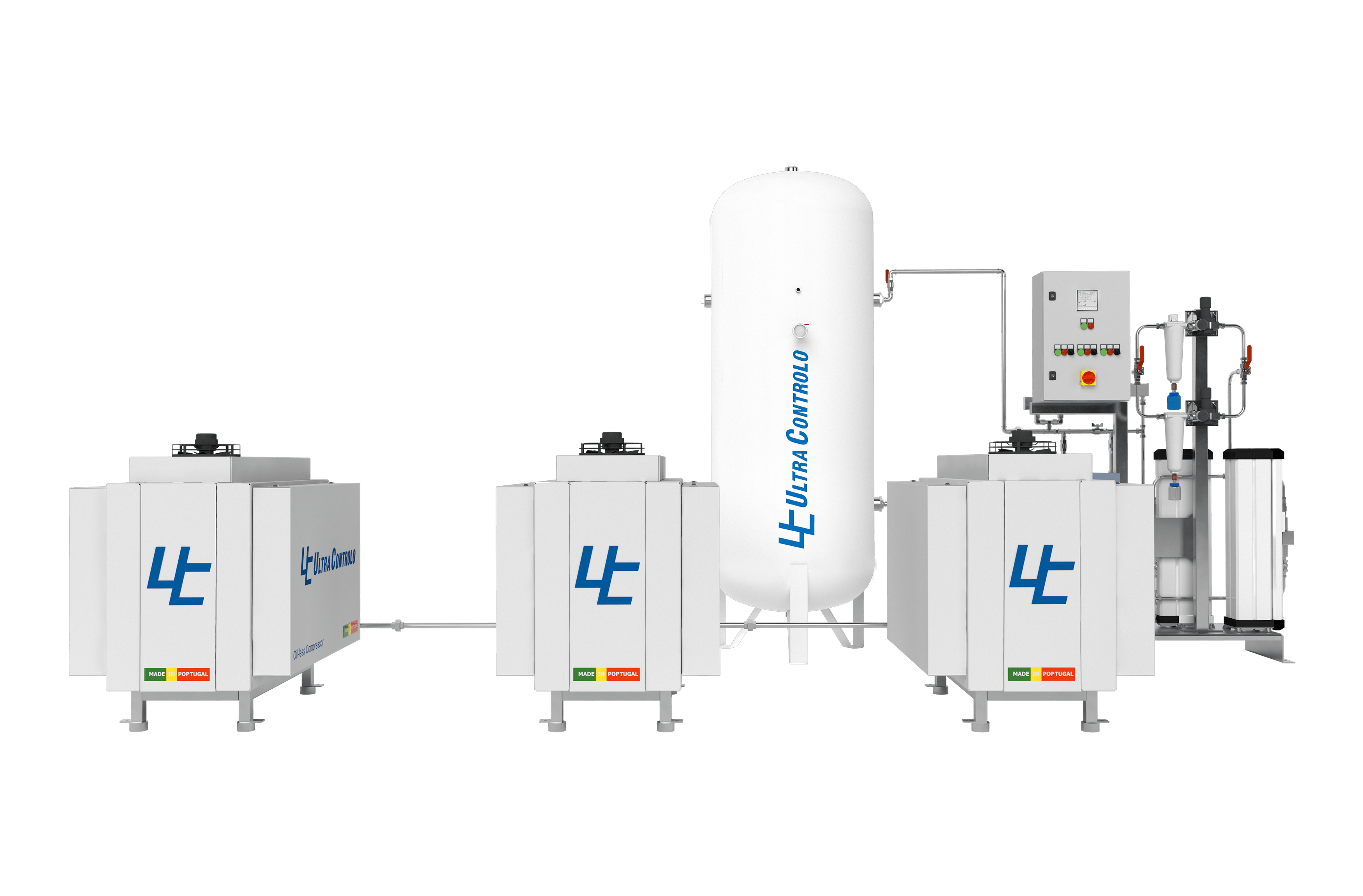 ULTRAAR ESW - Oil-less Medical Air Plant | Ultra Controlo