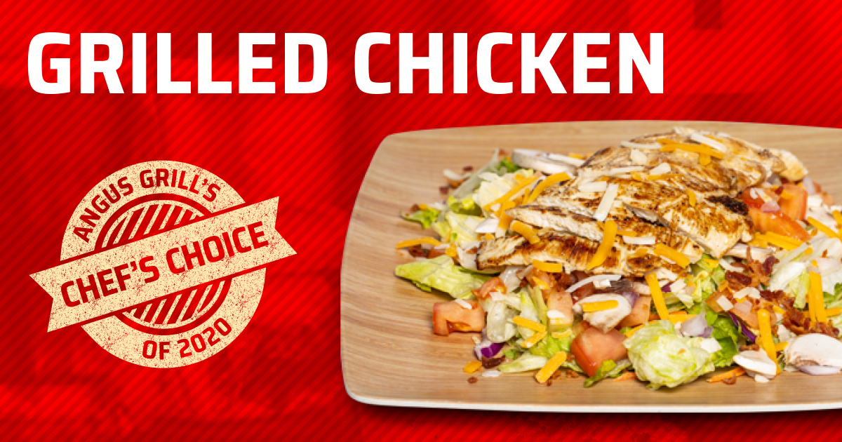 Grilled Chicken | Angus Grill | Top Restaurant Greenville, NC