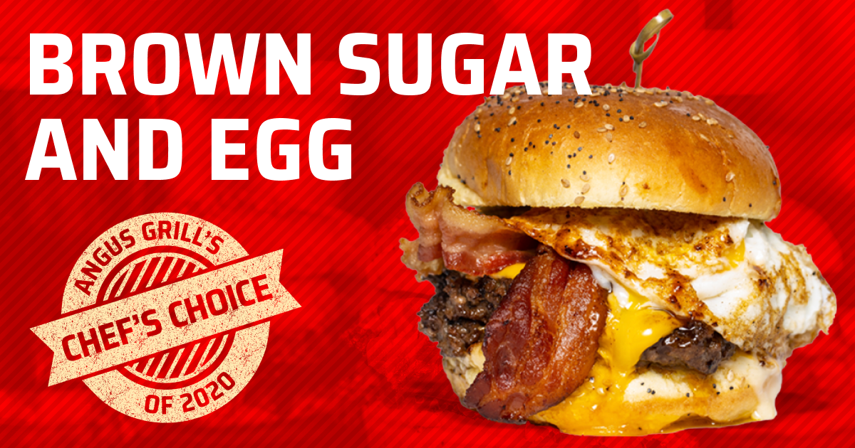 Brown Sugar & Egg Burger | Angus Grill | Top Restaurant Greenville, NC