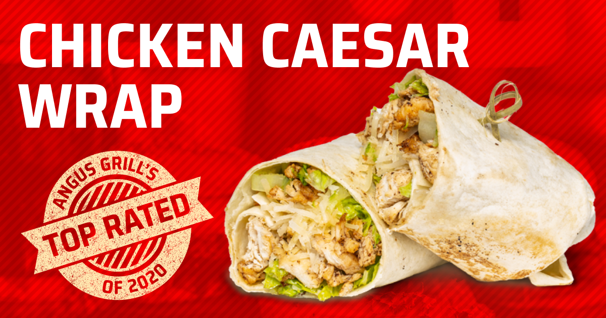 Chicken Caesar Wrap | Angus Grill | Top Restaurant Greenville, NC