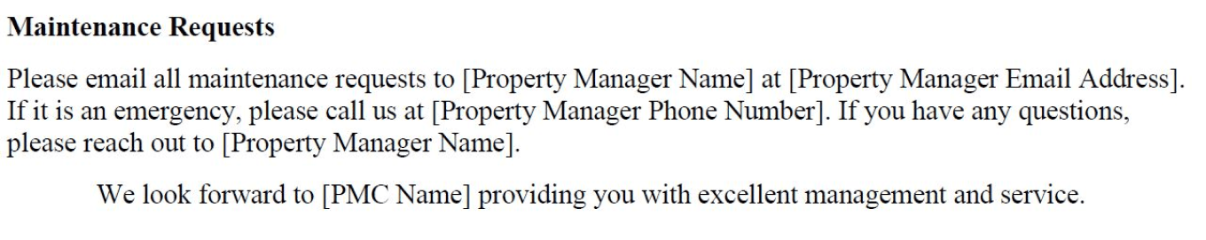 Property Manager Introduction Letter Process (With Template)