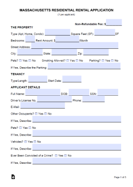 Massachusetts Forms | Forms