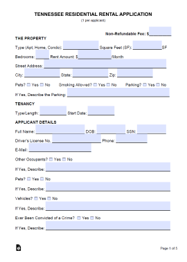 Tennessee Forms | Forms
