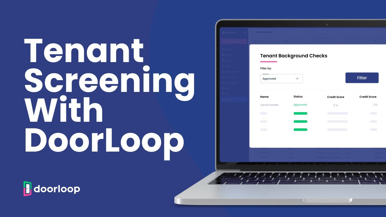 The Key to Trustworthy Tenants with DoorLoop's Screening Feature | Video