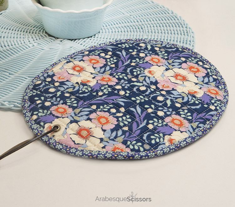 Circular Patchwork Potholders Pattern