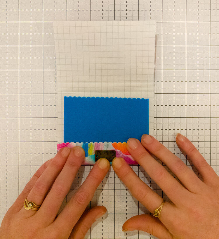 No Sew Liberty Needle Matchbook Tutorial