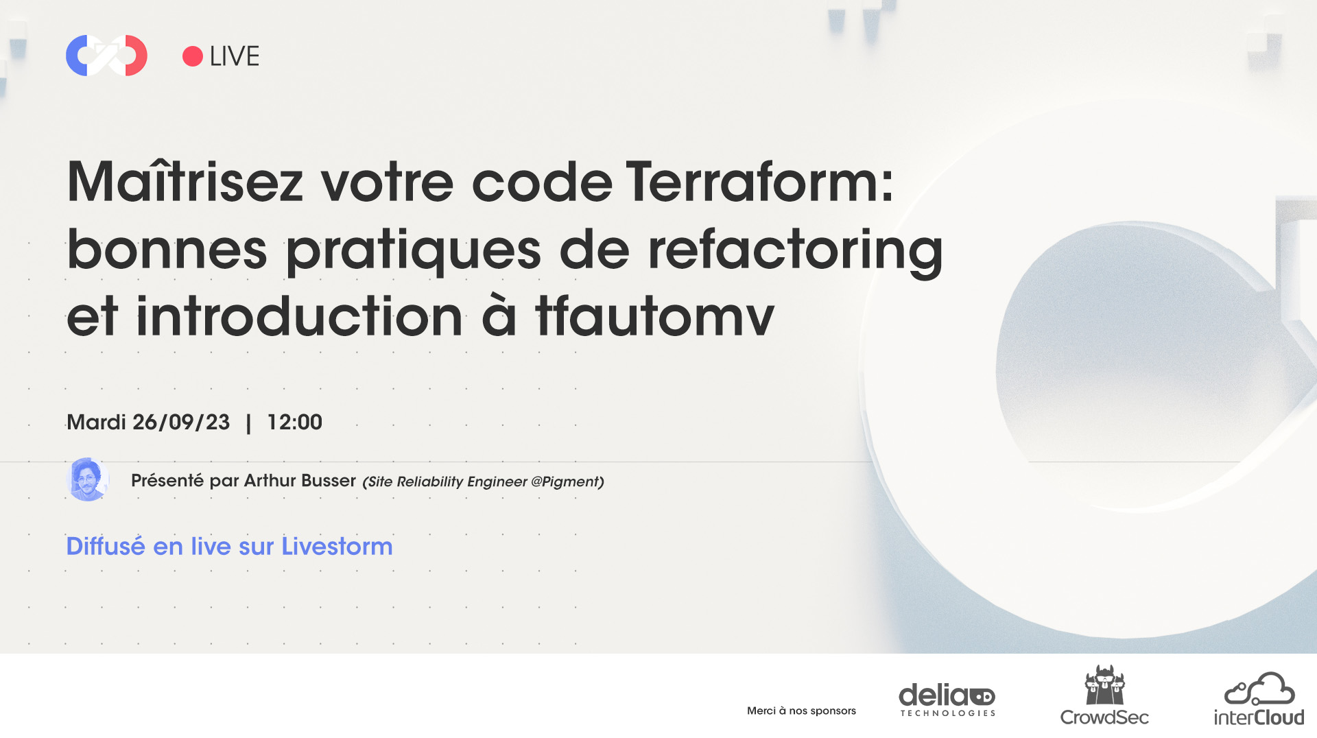 France Devops Lives Maîtrisez Votre Code Terraform Bonnes