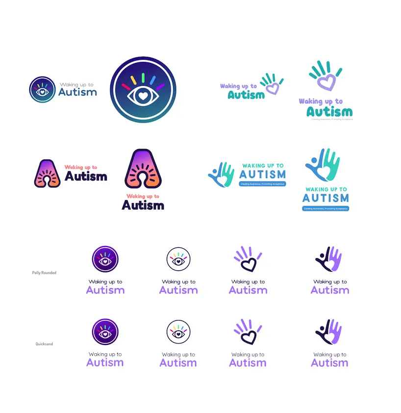 Waking Up To Autism | Branding & Logo Design by Pixel Jam