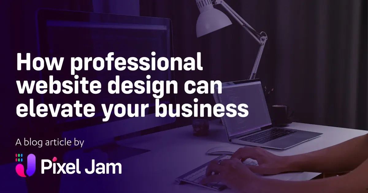 How professional website design can elevate your business