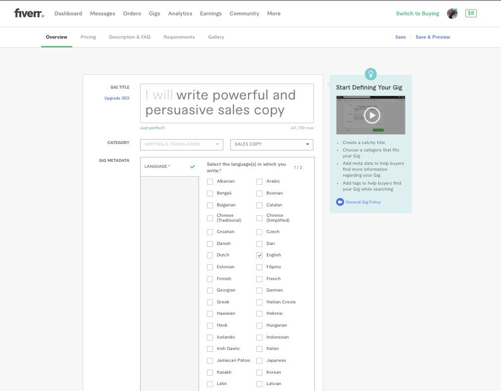 How does Fiverr work? (and How to Get Started)