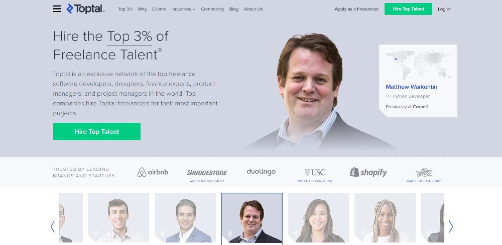 Best Web developer: Toptal vs. Upwork vs. Upstack.