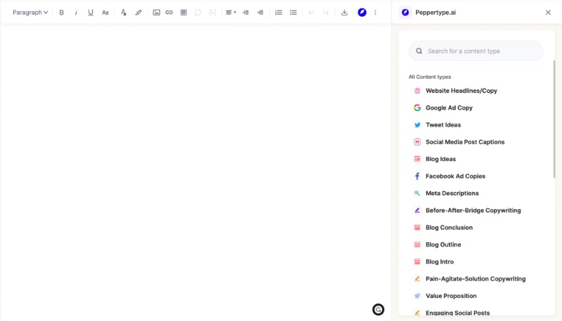 Peppertype AI Review: The Future of Content?