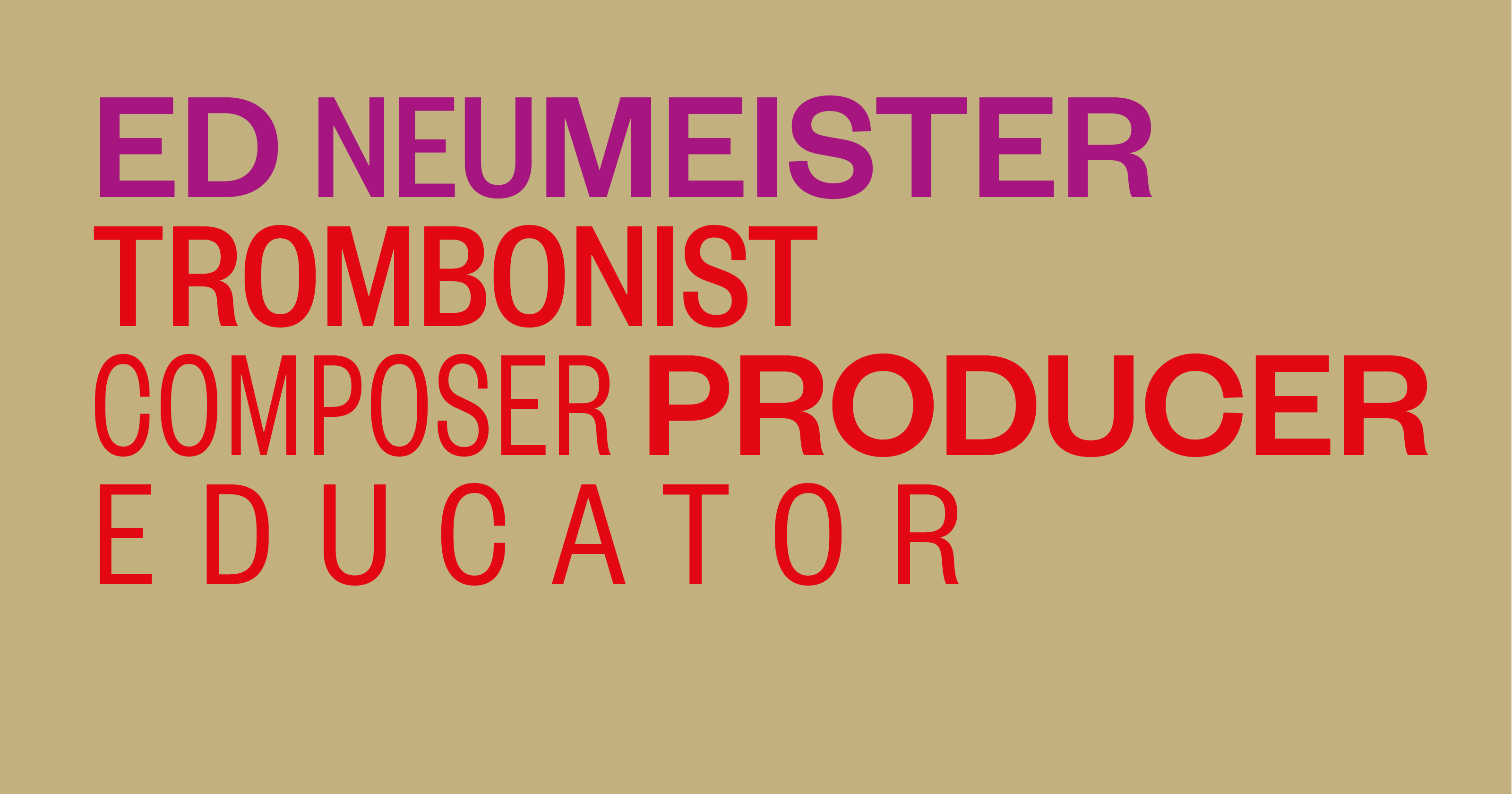 ED NEUMEISTER