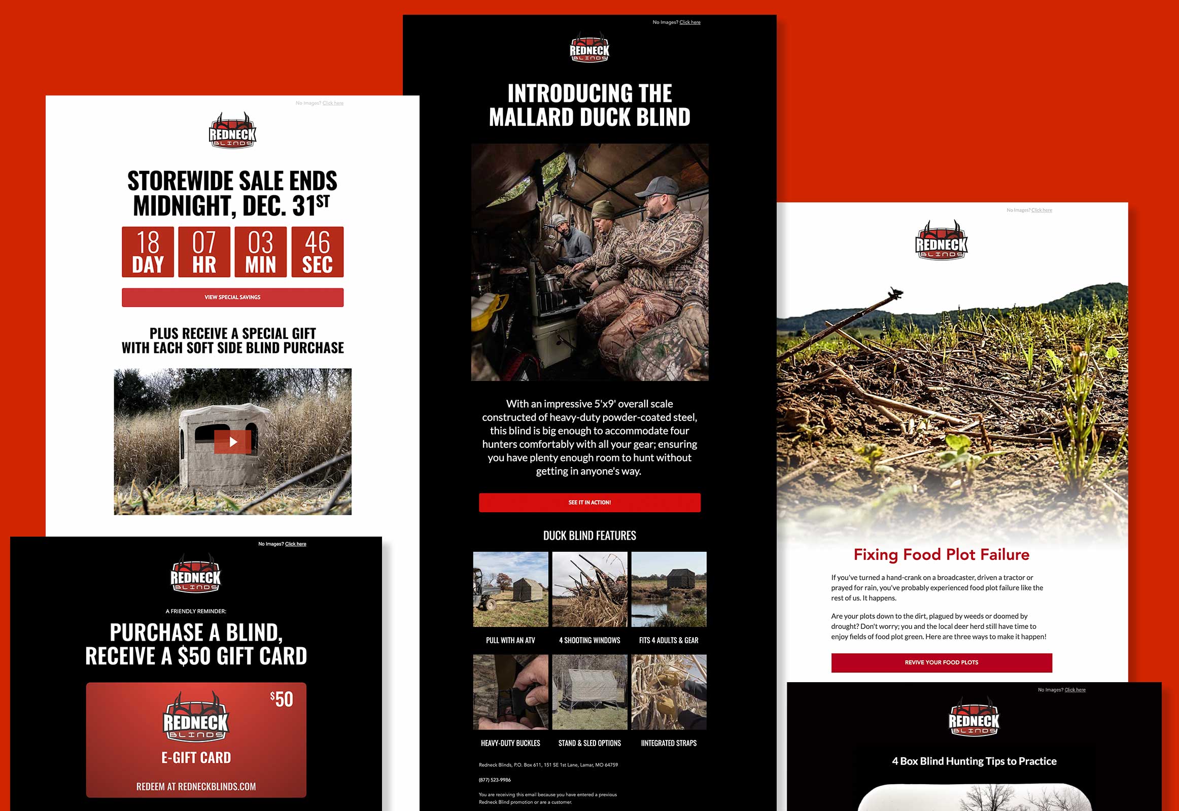Redneck Blinds Website Case Study | Onboard Creative