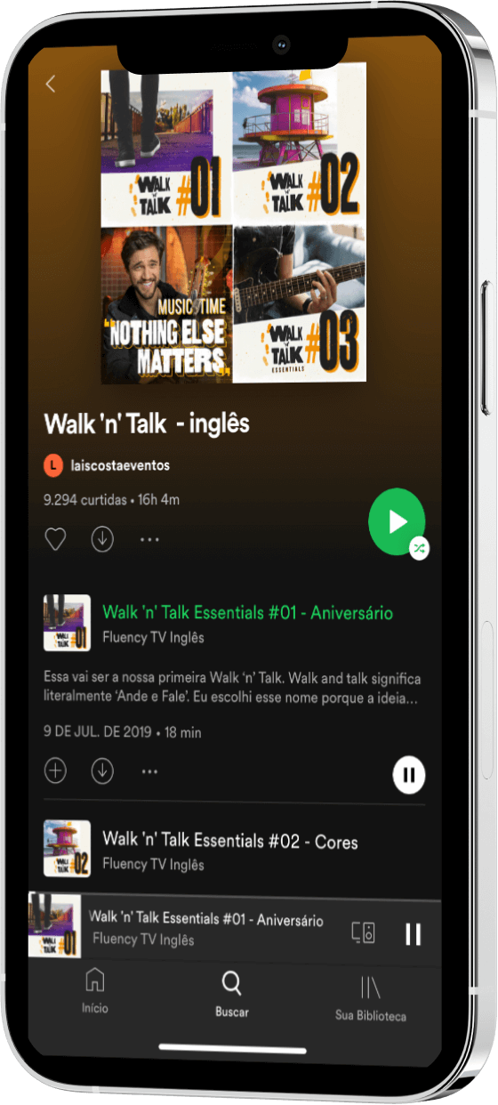 Walk'n'Talk • Inglês