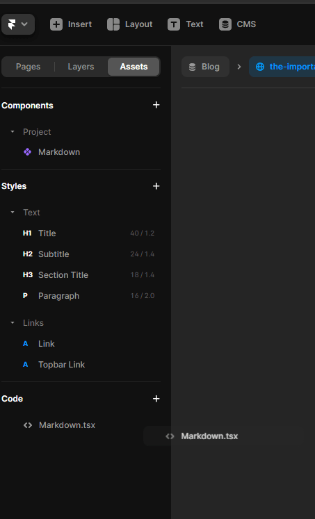Adding Markdown to Framer | HTML All The Things Adding Markdown to Framer | HTML All The Things