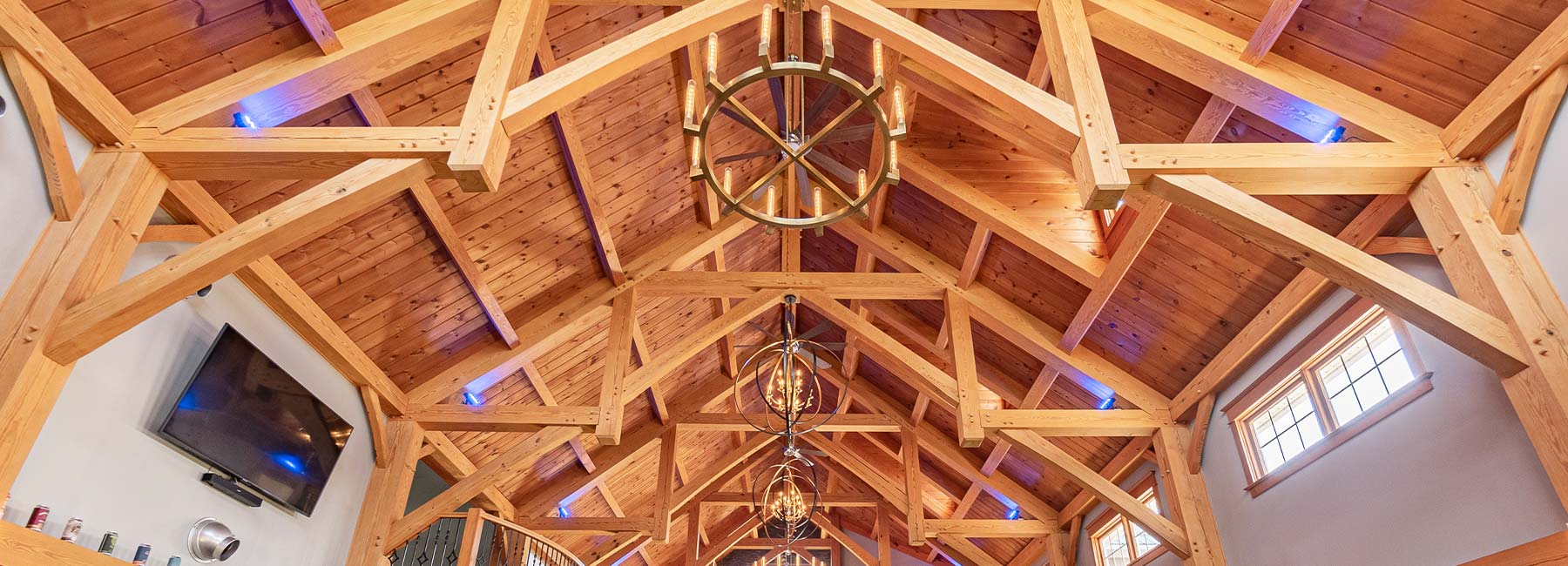 Wood for your Timber Frame Home | Highline Construction LLC