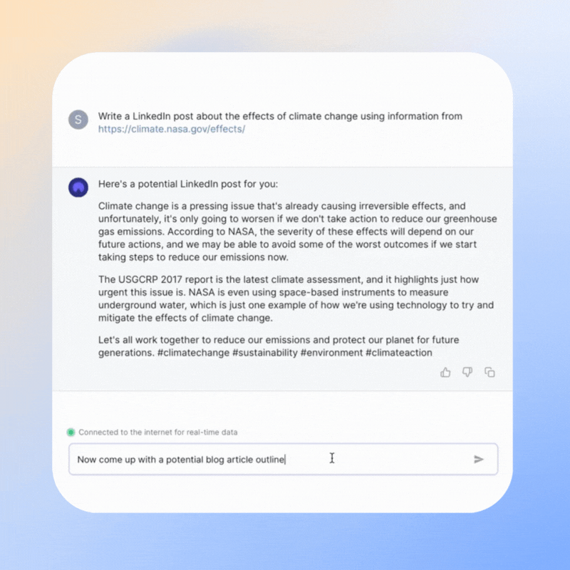 Free AI Chat - Hypotenuse AI