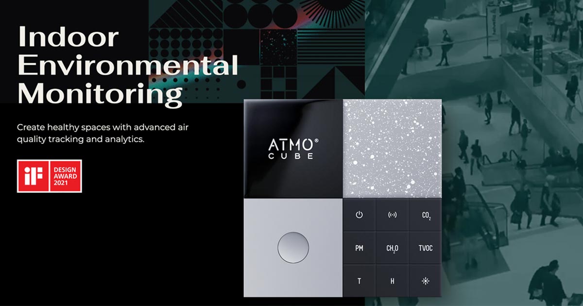 Atmocube – Indoor Air Quality Monitor for Businesses and Enterprises
