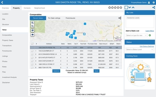 Property Data and Owner Information