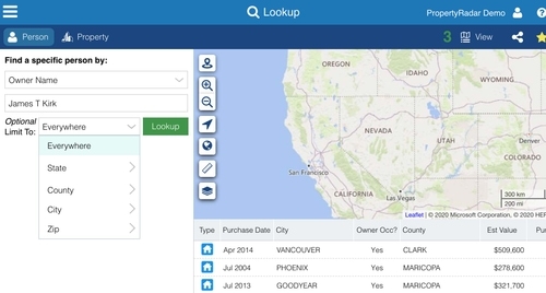 PropertyRadar - Property Data and Owner Information Platform
