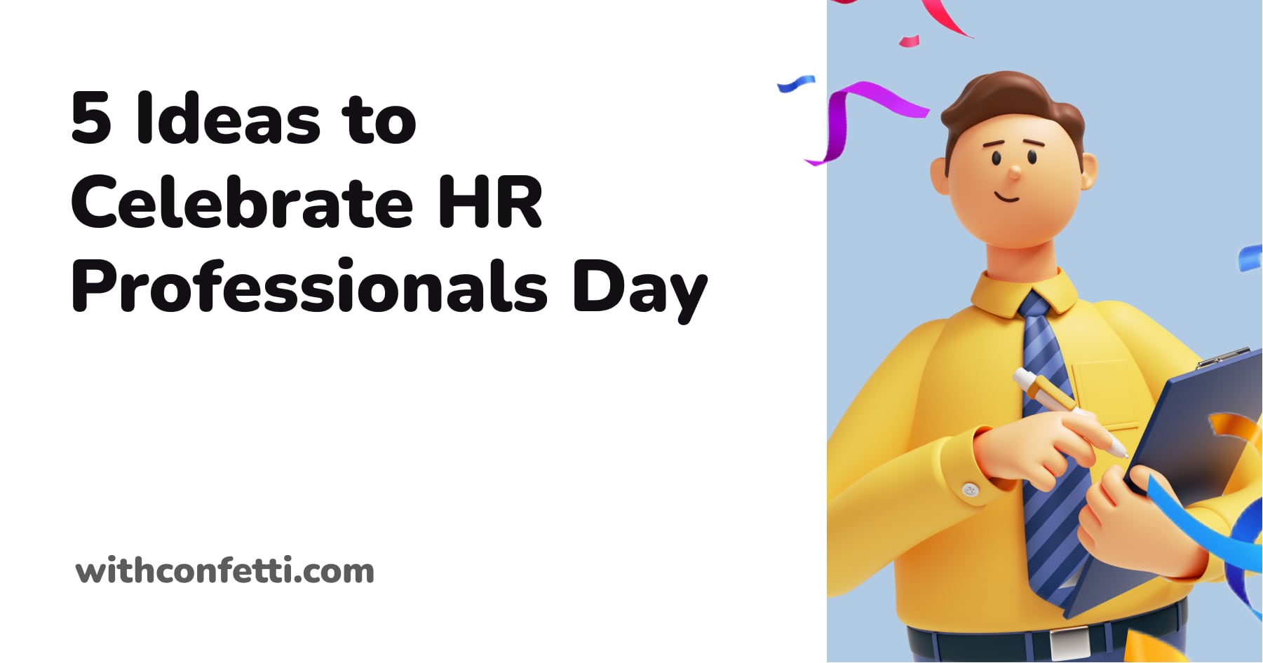 HR Professionals Day | Confetti 🎉
