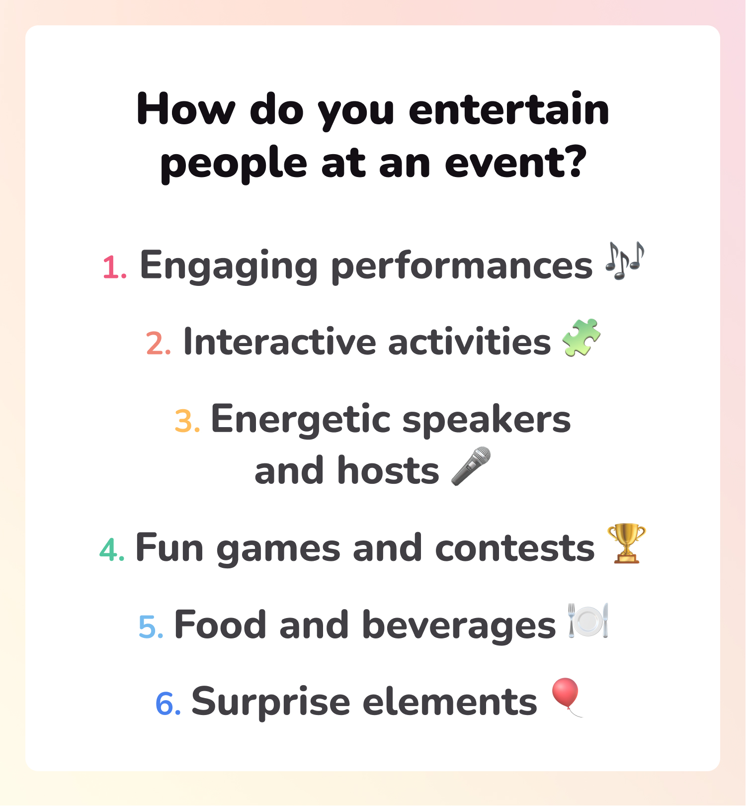 6 Best Entertainment Ideas for Corporate Events | Confetti 🎉