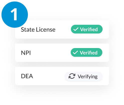 Provider Onboarding & Prescreening | Verifiable