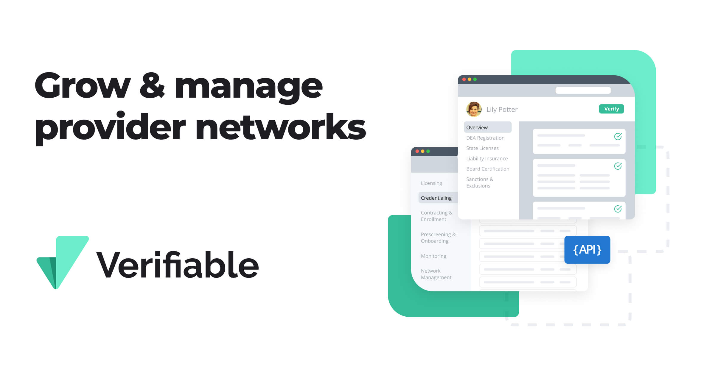 Your provider network, ready for scale | Verifiable