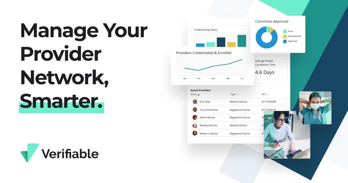 Verifiable: Medical Credentialing & Provider Network Software