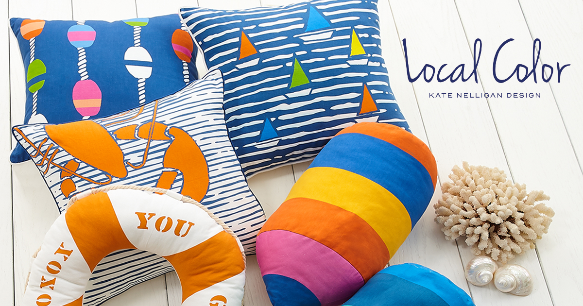 Local Color / Kate Nelligan Design | Maine Open Online