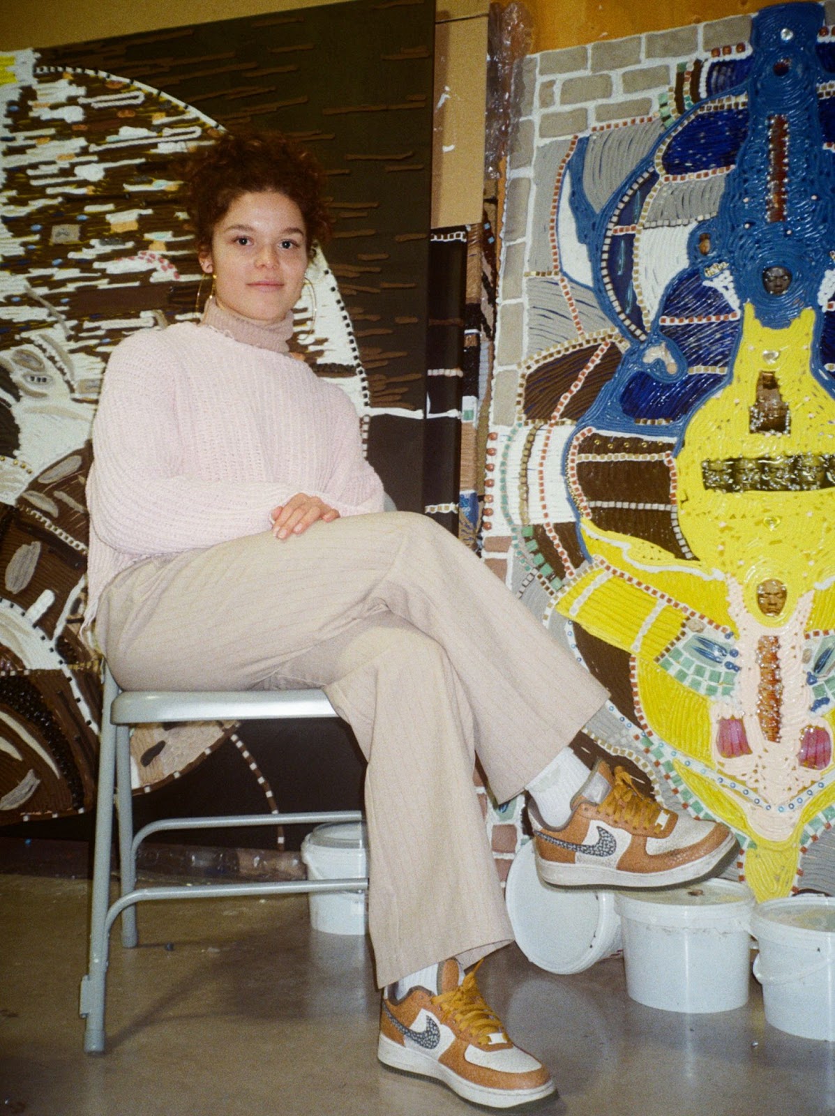 Studio visit with Theresa Weber