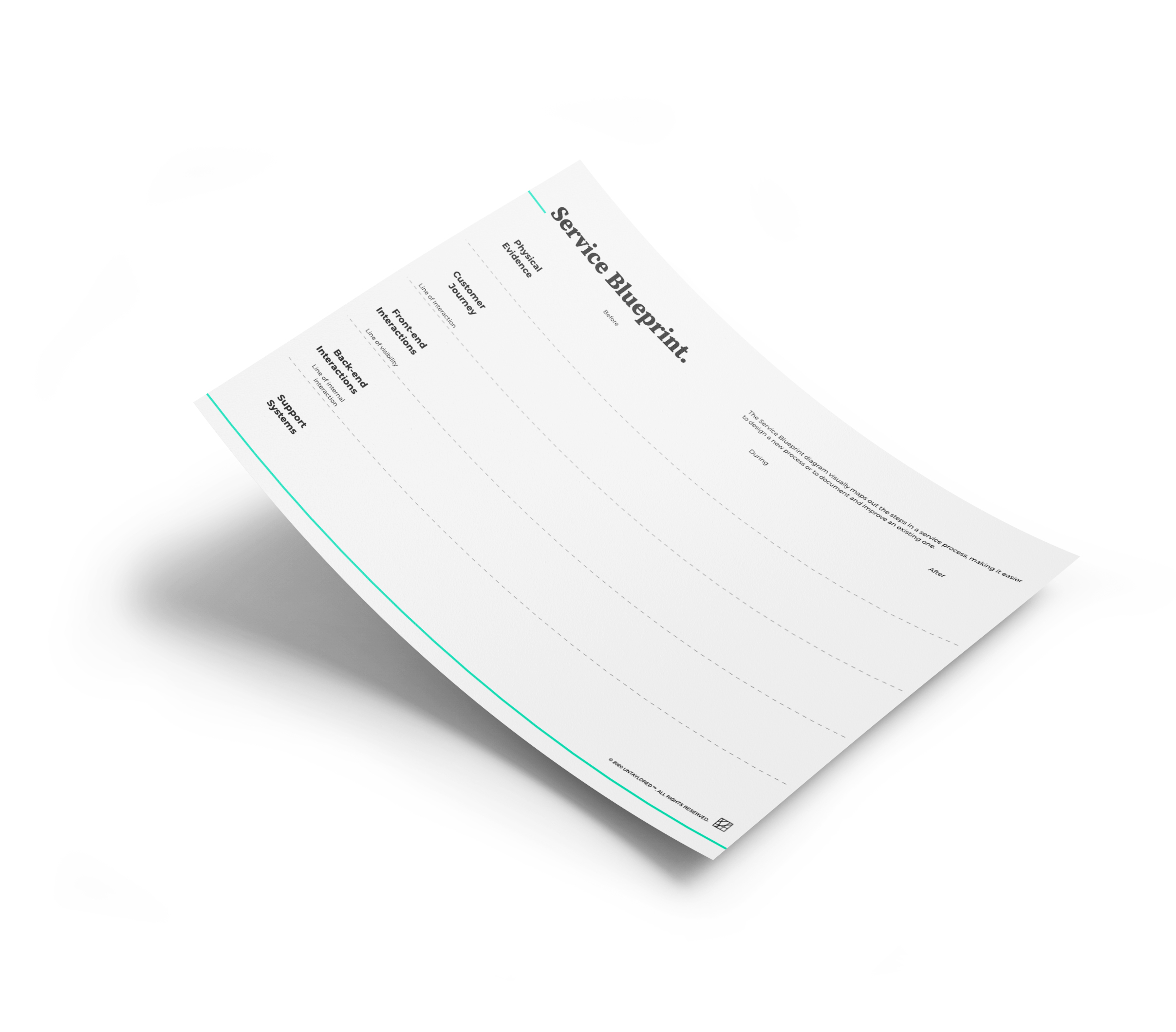 Download The Service Blueprint - Free Tool, Worksheets and Guides for ...