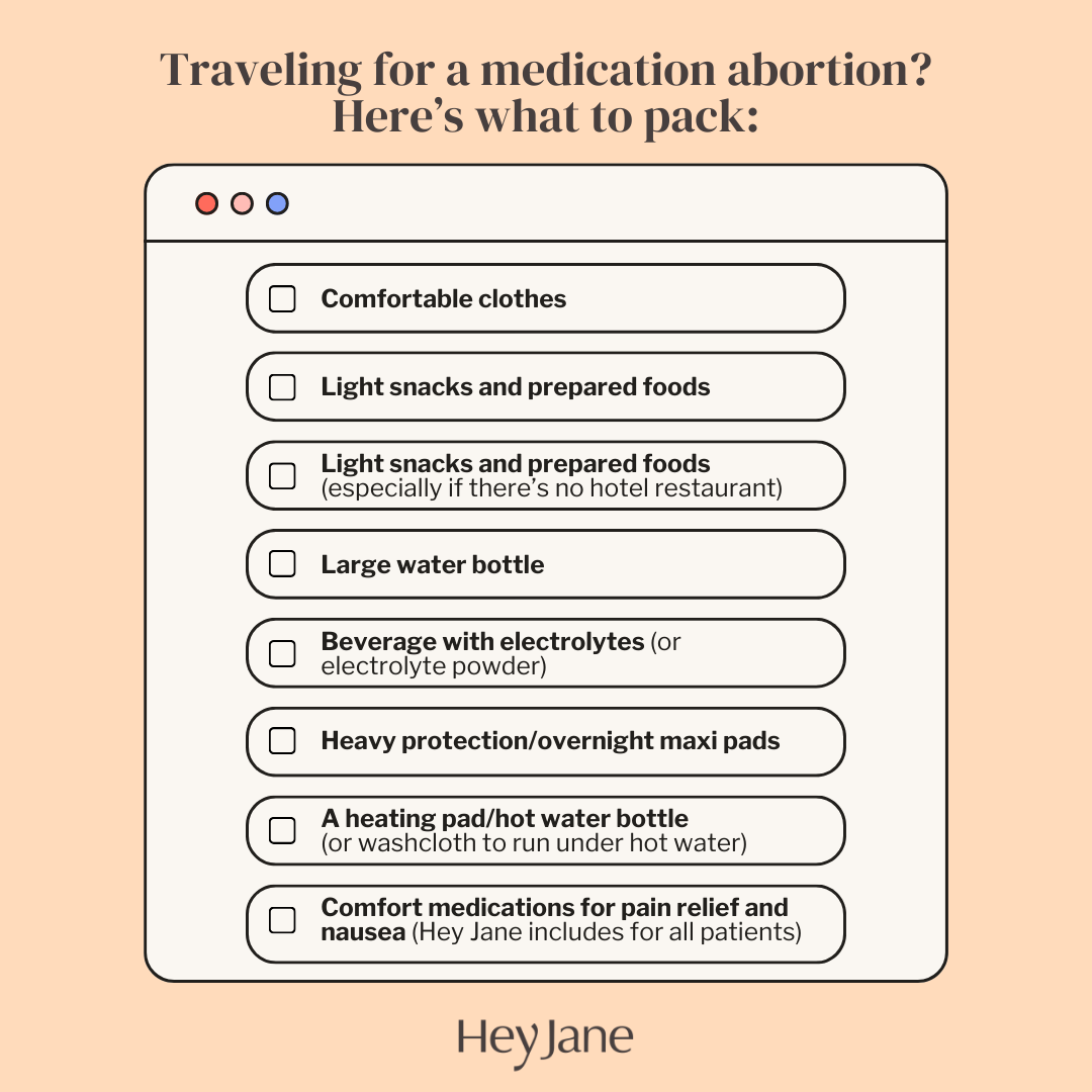 Traveling for an abortion? Here’s what to know | Hey Jane