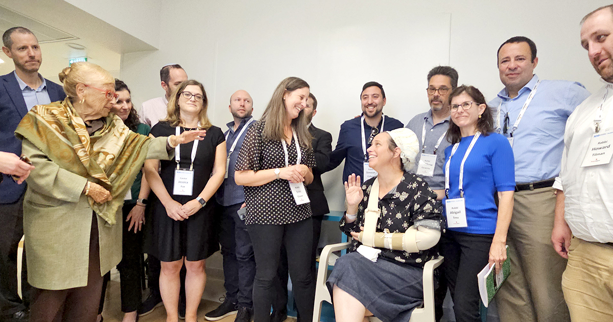 Story | North American Rabbis, Jewish Leaders Make Solidarity Visit