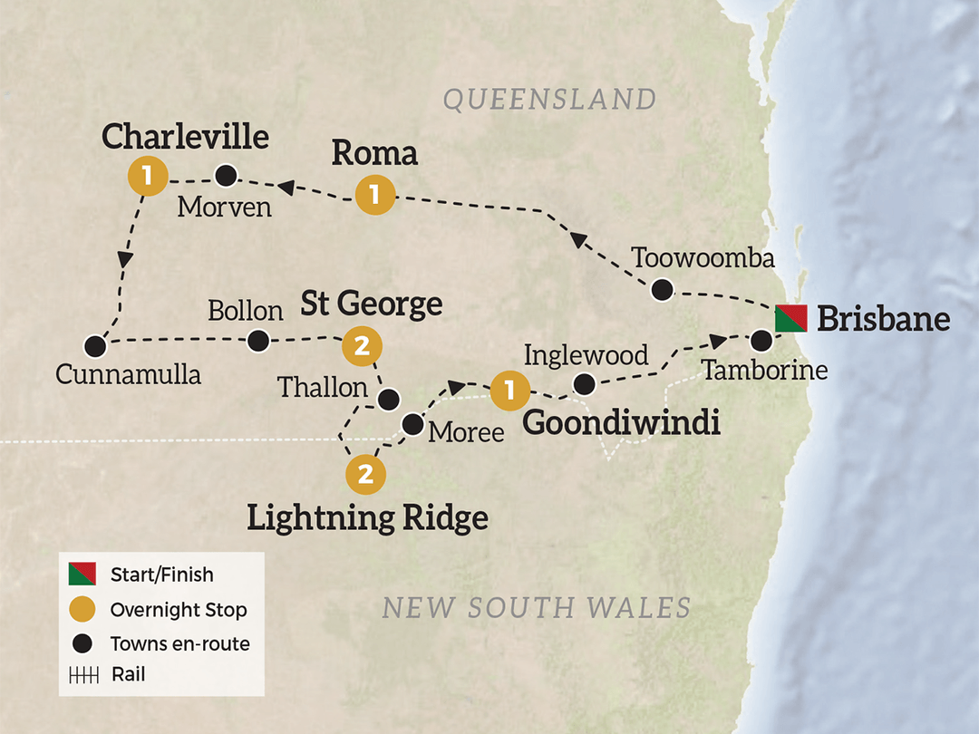 South West Queensland & Lightning Ridge Rover Tour | Packages for Over 50s
