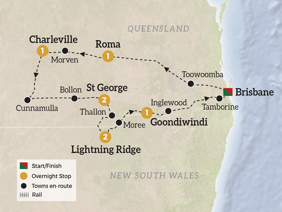 South West Queensland & Lightning Ridge Rover Tour | Packages for Over 50s