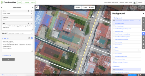 Unpredictable global connections to map a Philippine village