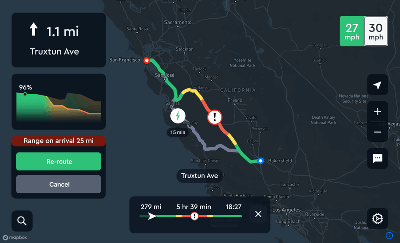 Electric Vehicle Routing Available for Preview - Mapbox Blog