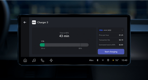 Predict range, discover charge points and pay - Mapbox for EV