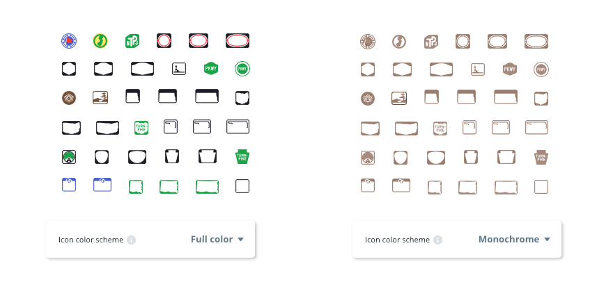 Expanded U.S. Highway Shield Icons - Mapbox Blog
