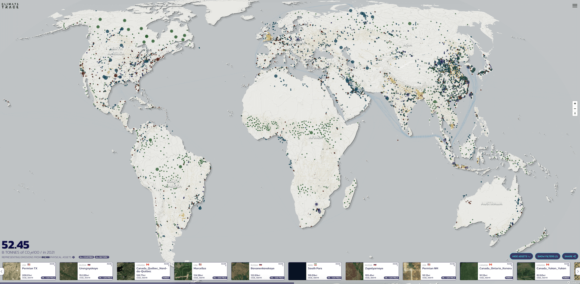Mapping Global Emissions Data - Mapbox Blog